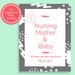 Nursing Mothers Daycare Sign Nursing Mother & Baby Poster for Child ...