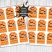 Halloween Gift Tags Printable / Cute Owl Treat Gift Tags / Cookie and ...