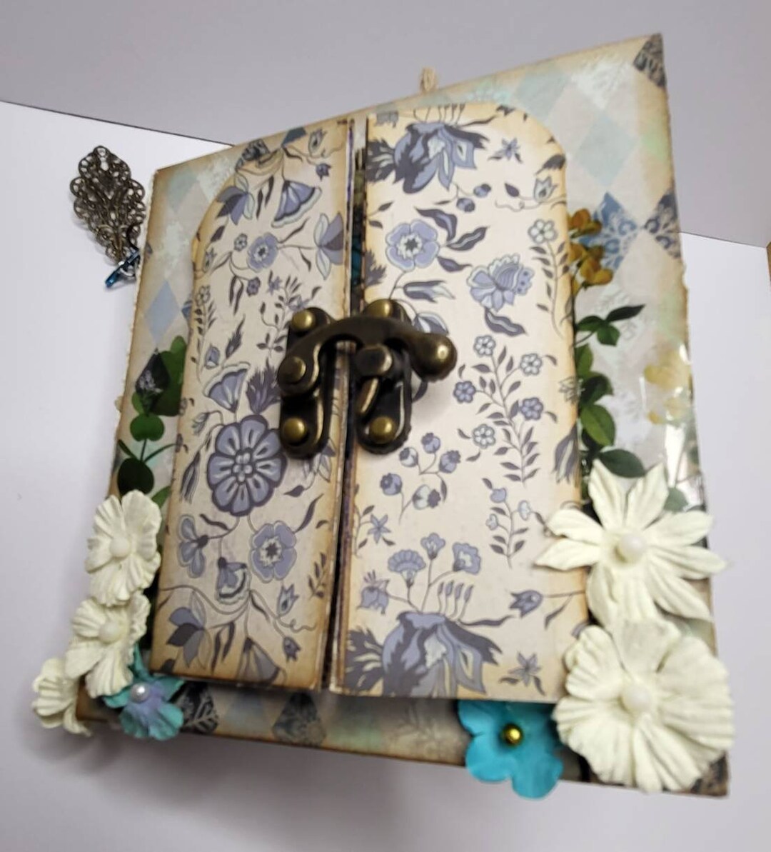 Handmade Vintage Mini Journal - Etsy