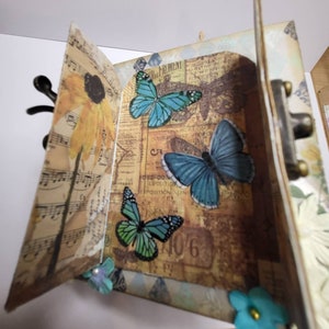 Handmade Vintage Mini Journal - Etsy