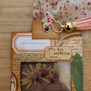 Set of 4 Mini Sample Tags Journals Scrapbook - Etsy