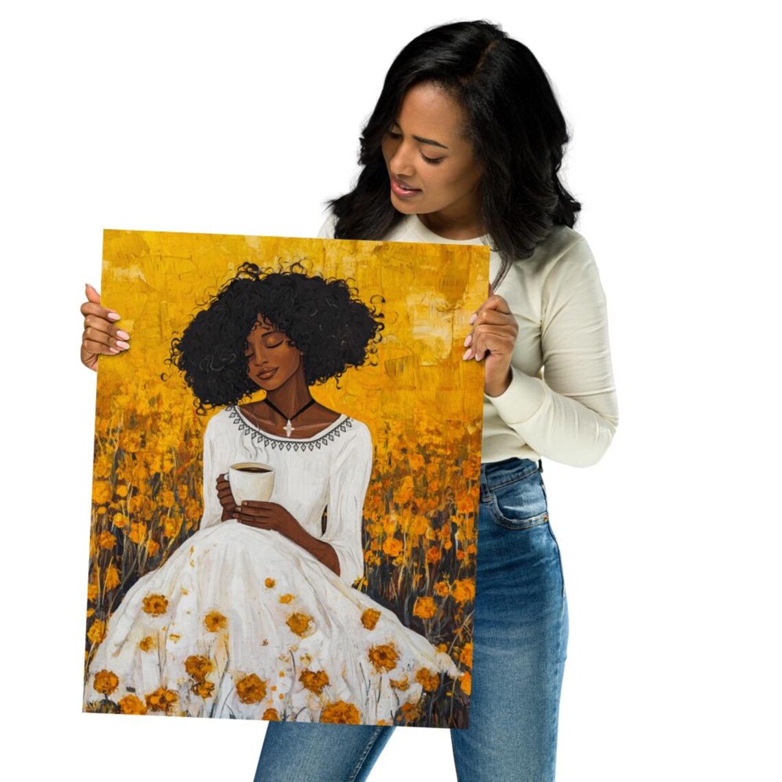 Ethiopian Inspired Poster: Vibrant Tribal Patterns & Authentic Cultural ...