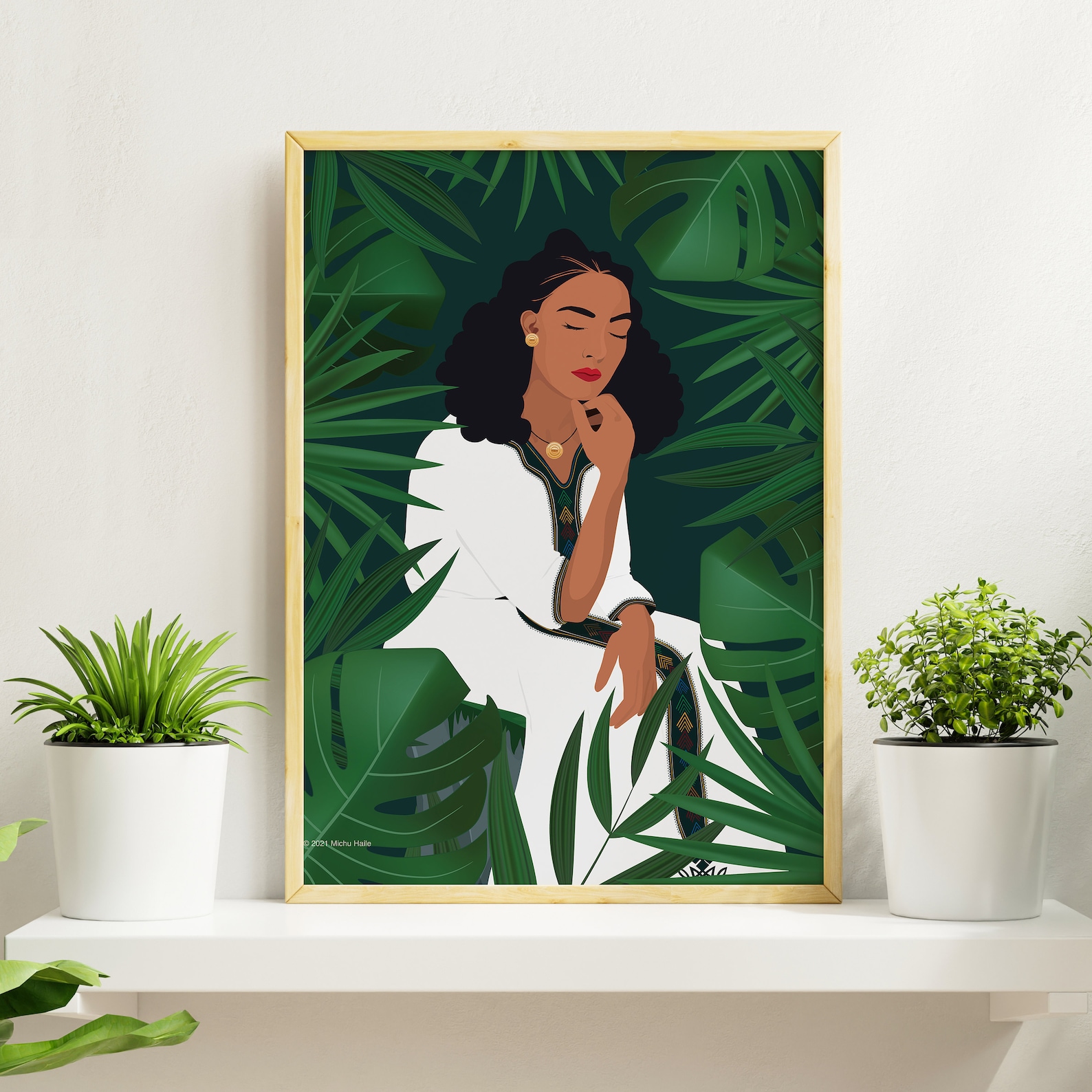 Ethiopian, Eritrean Art | Modern Habesha Wall Decor, African Decor ...