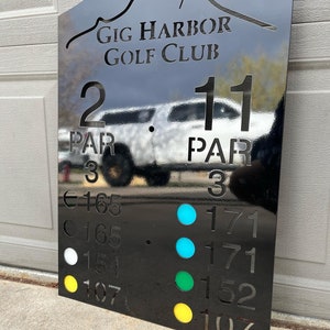 Golf Course Signage, Tee Signs, Custom, Golf, Signage - Etsy