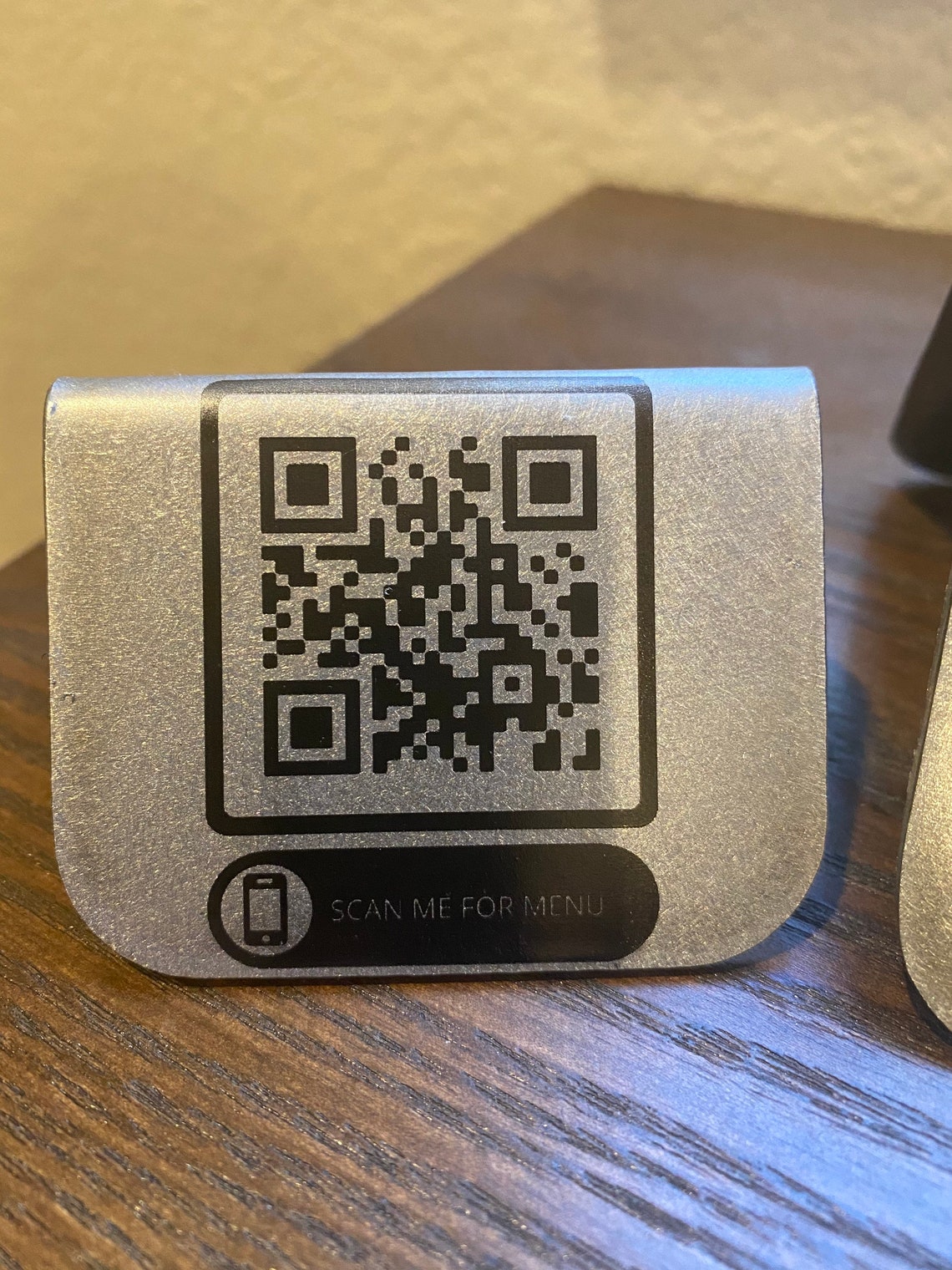 Metal QR Codes-Business Logo Restaurants Etc. Sustainable | Etsy