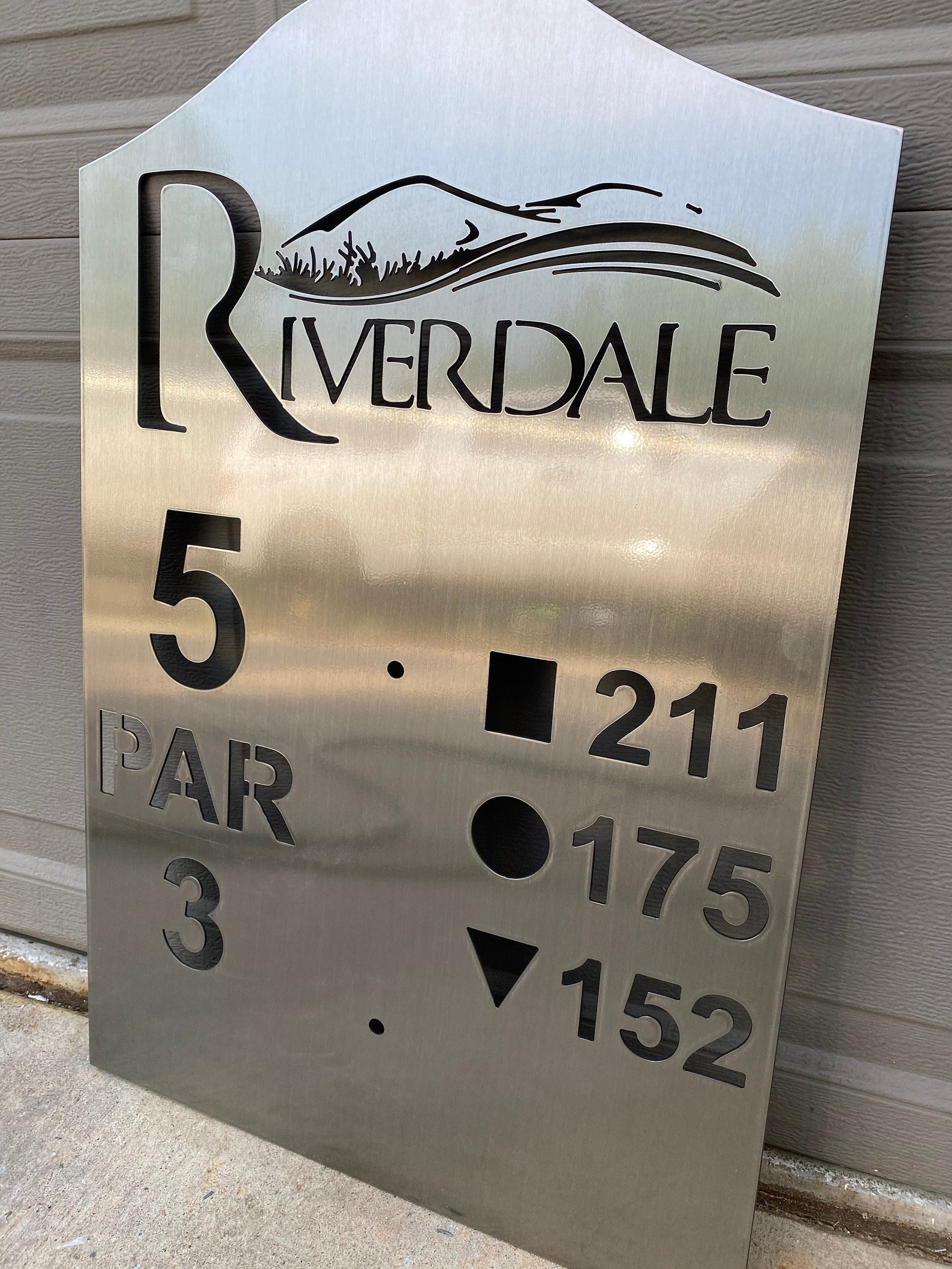 Golf Course Signage Tee Signs Custom Golf Signage - Etsy