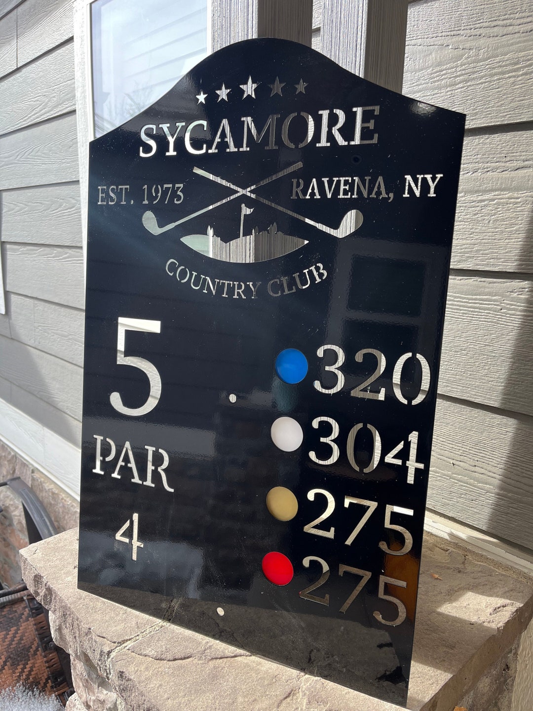 Golf Course Signage, Tee Signs, Custom, Golf, Signage - Etsy