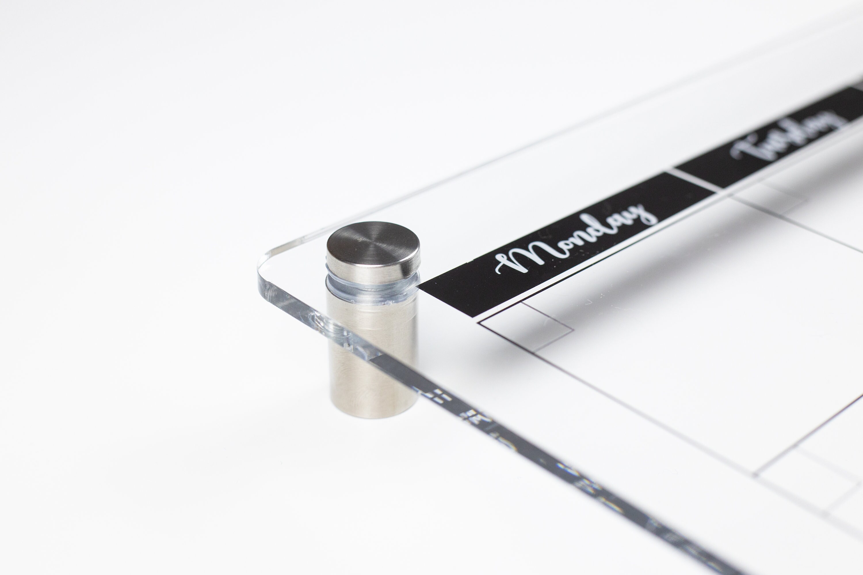 Large Acrylic Wall Planner. Minimalist Design. Family - Etsy Singapore