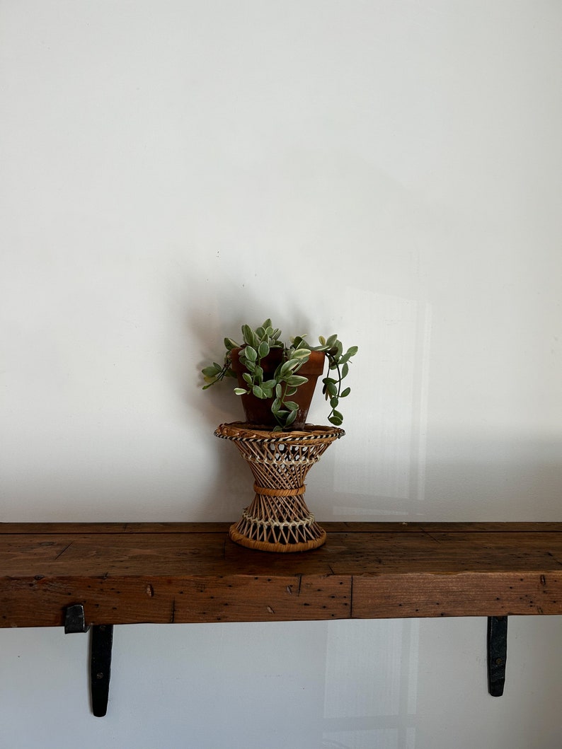 Mini Wicker Table - Etsy