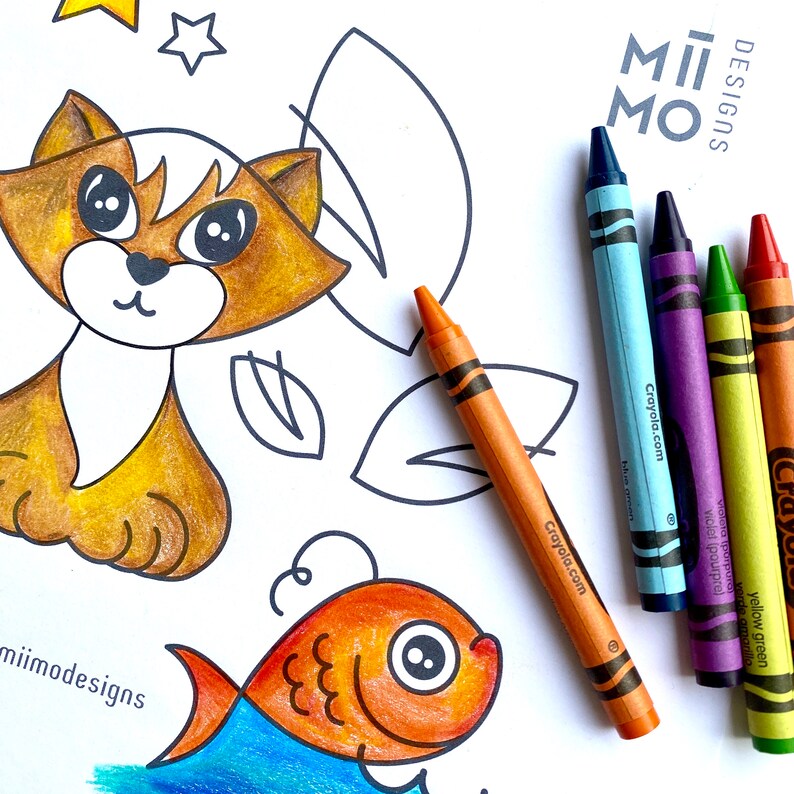 Let's Color Together, Fun Coloring Sheets, Kids Coloring Pages, Indoor ...