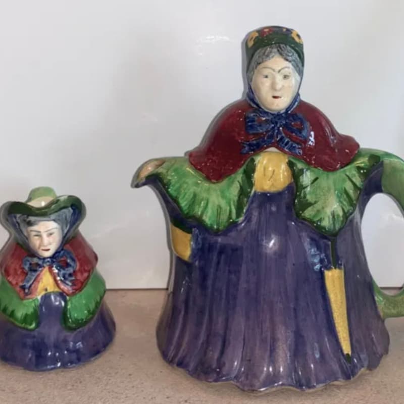 Old Lady Teapot - Etsy