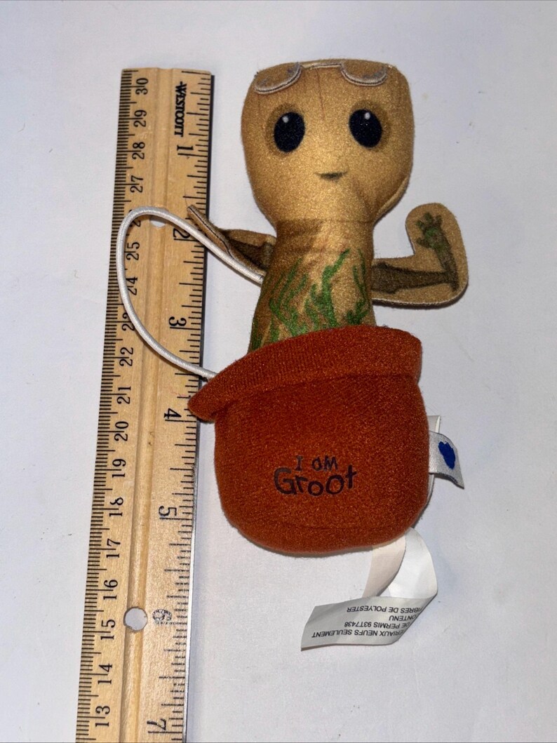 Baby Groot Mini Build A Bear Wrist Stuffed Animal 5" Marvel Guardians ...