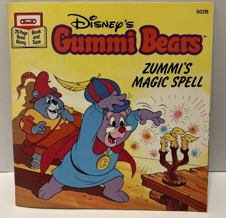 Disney's Gummi BEARS- MAGIC SPELL Read-along Book. Book Only - Etsy