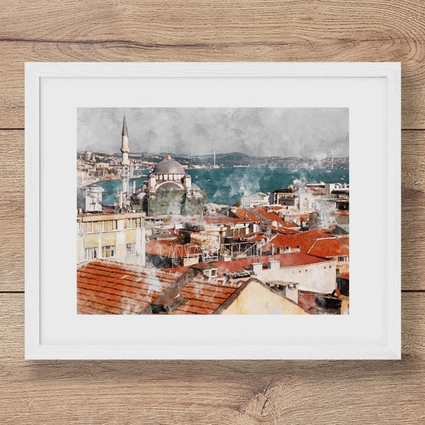 Istanbul Art - Etsy
