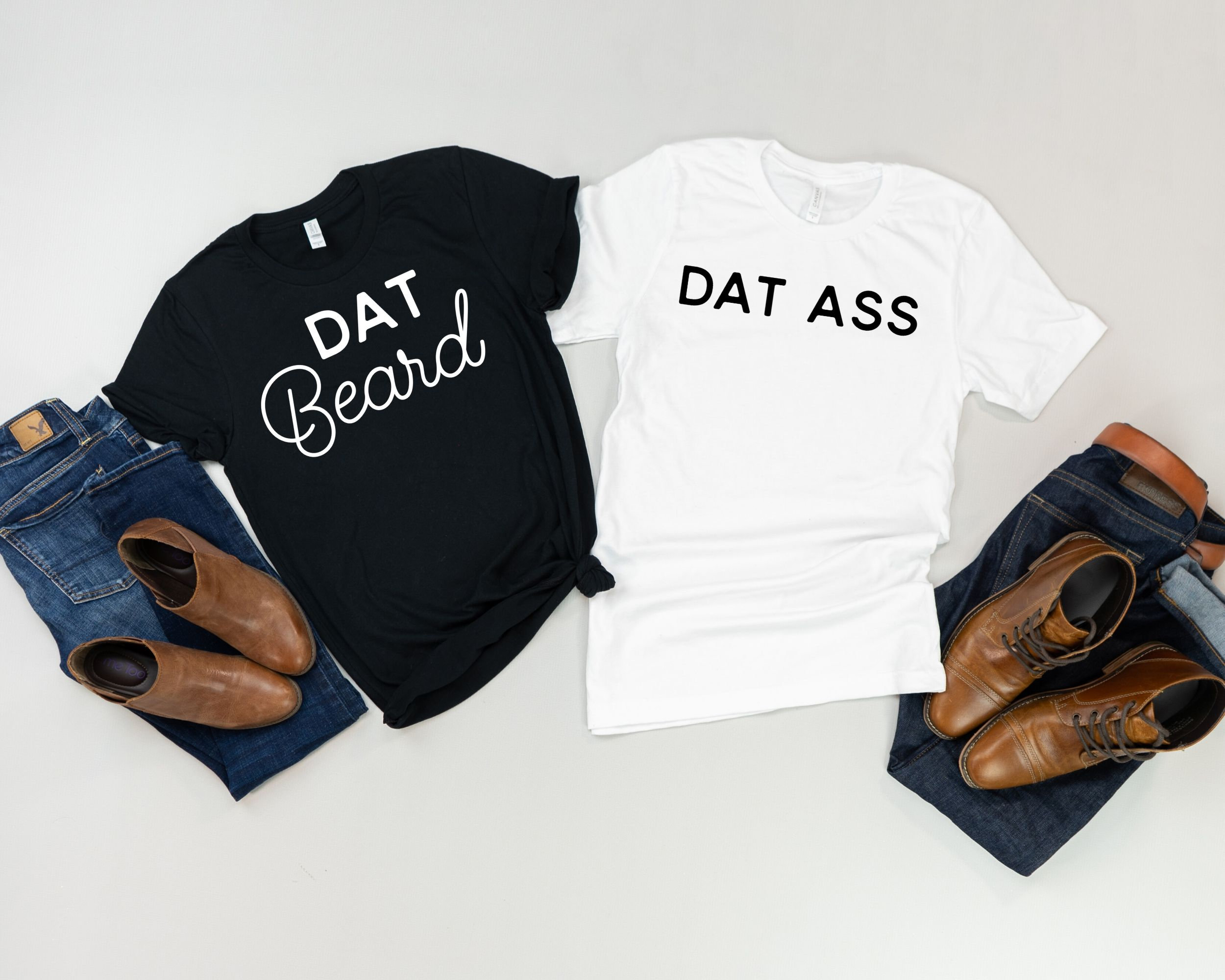 Dat Beard and Dat Ass Mister and Mrs Shirts Wife Tshirt - Etsy
