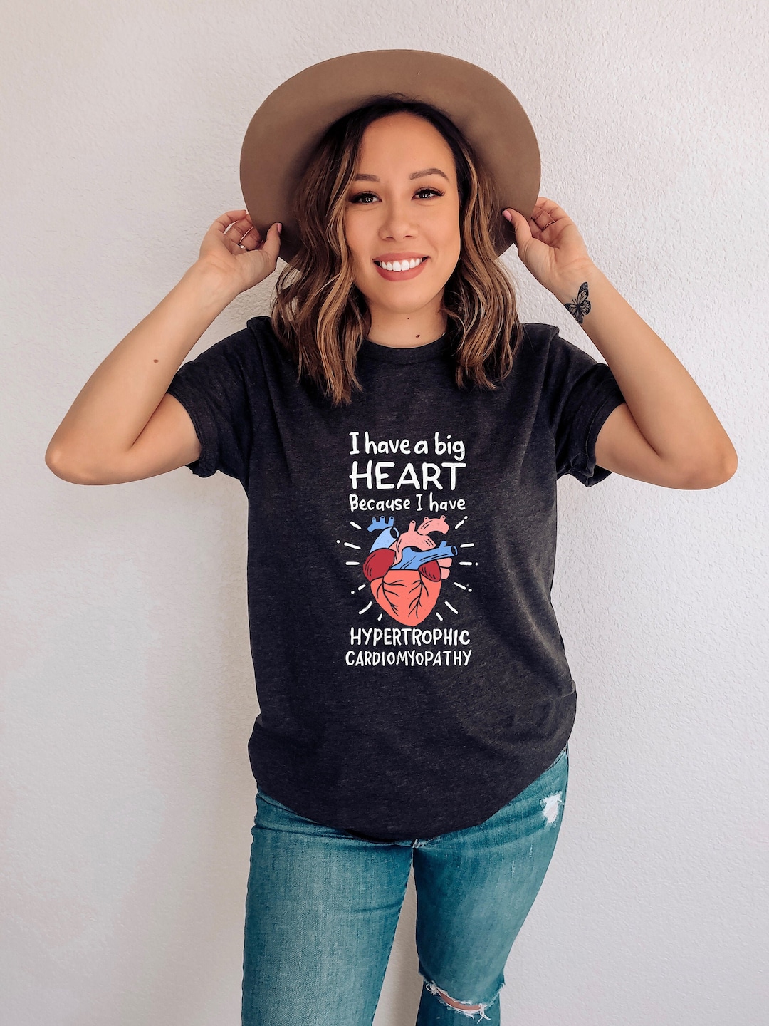 Hypertrophic Cardiomyopathy Awareness Shirt | Inspirational Shirt | HCM ...