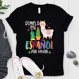 Dimelo En Español Por Favor Shirt Shirt With Sayings Sassy - Etsy
