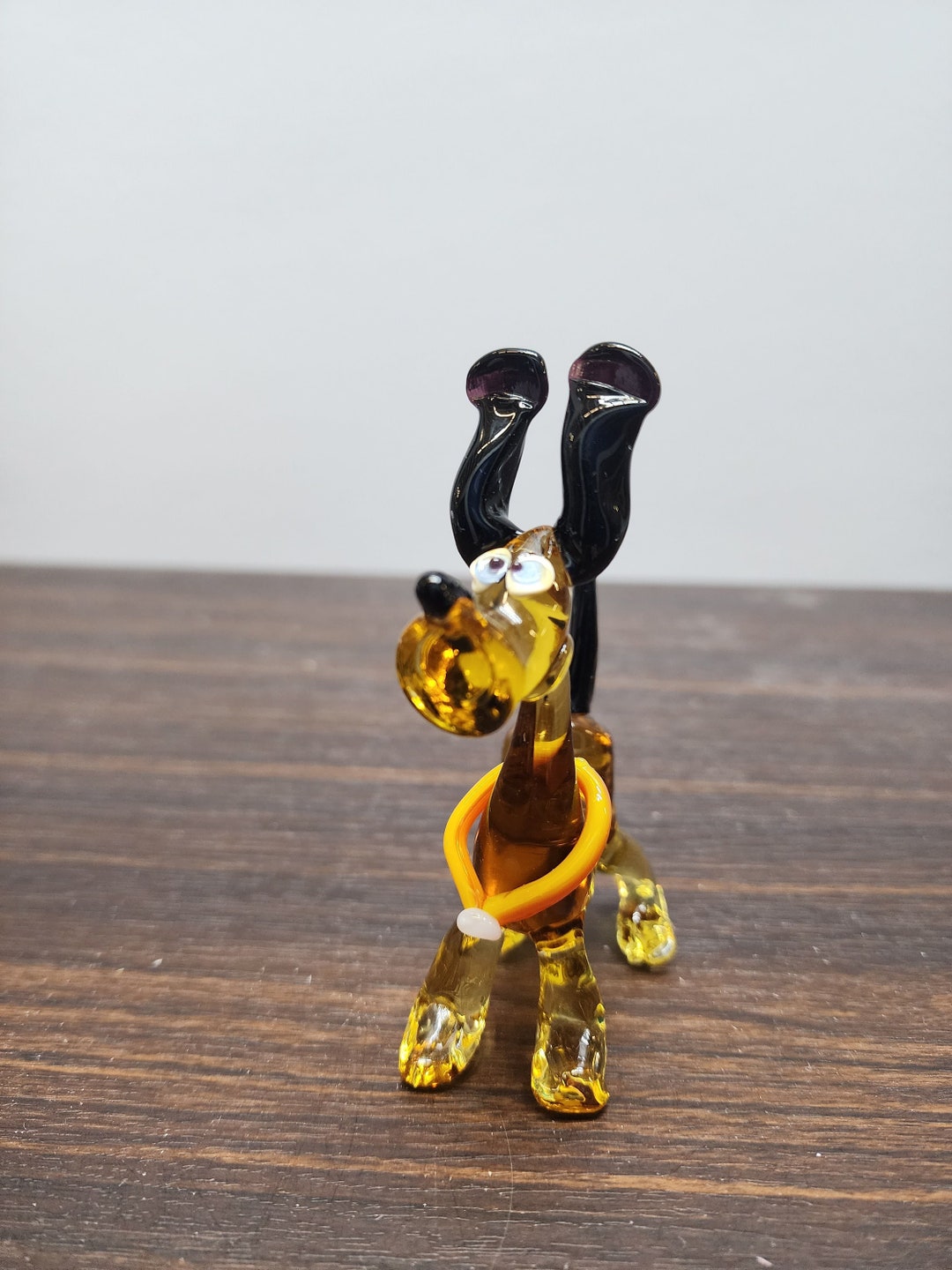 Glass Figurine Dog, Glass Animal Figurine, Handmade Gift, Murano ...