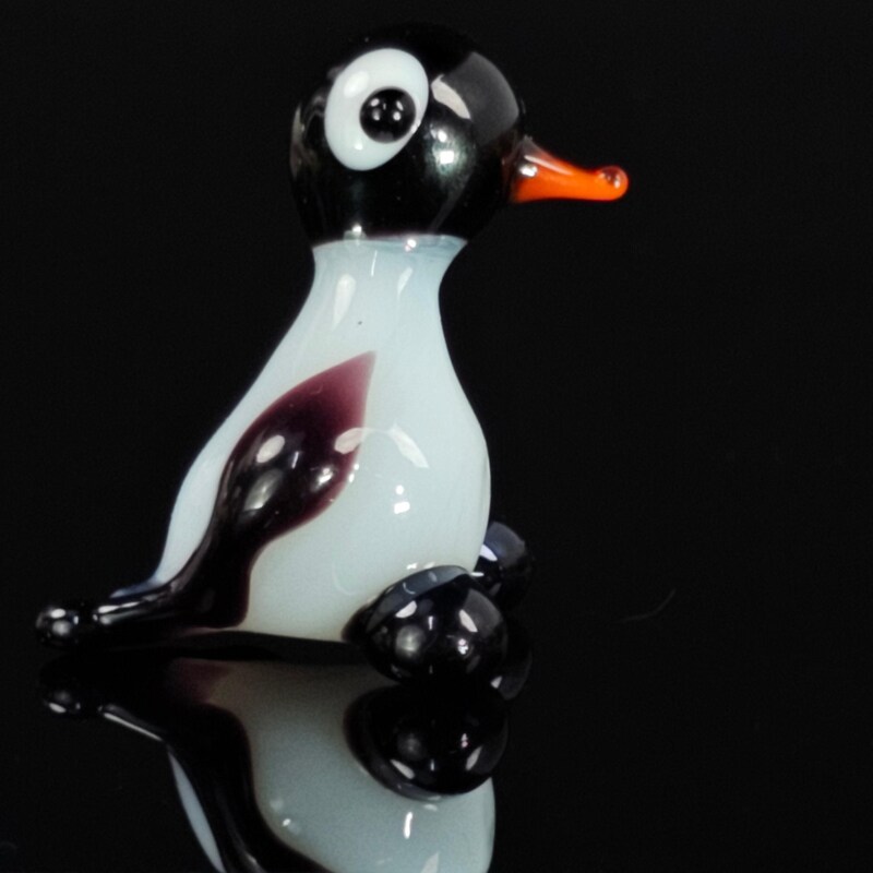 Glass Penguin - Etsy