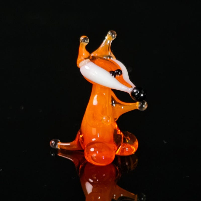 Fox Figurine - Etsy