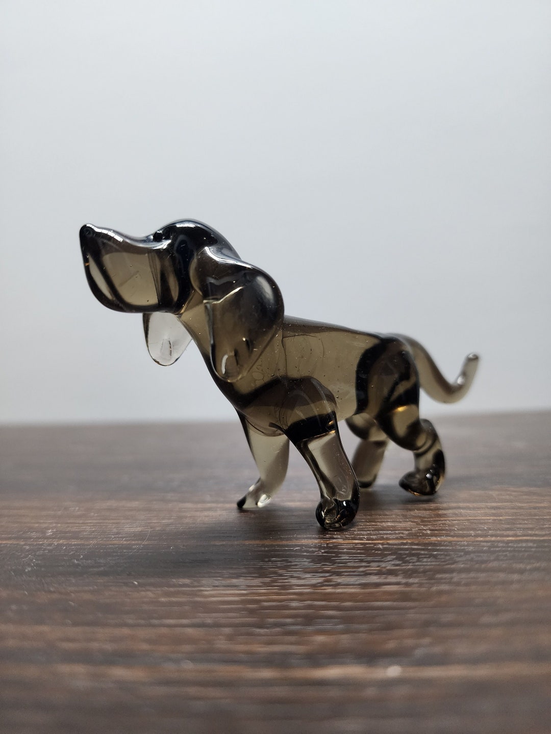 Glass Labrador Figurine, Hand Made in Ukraine Using Traditional ...