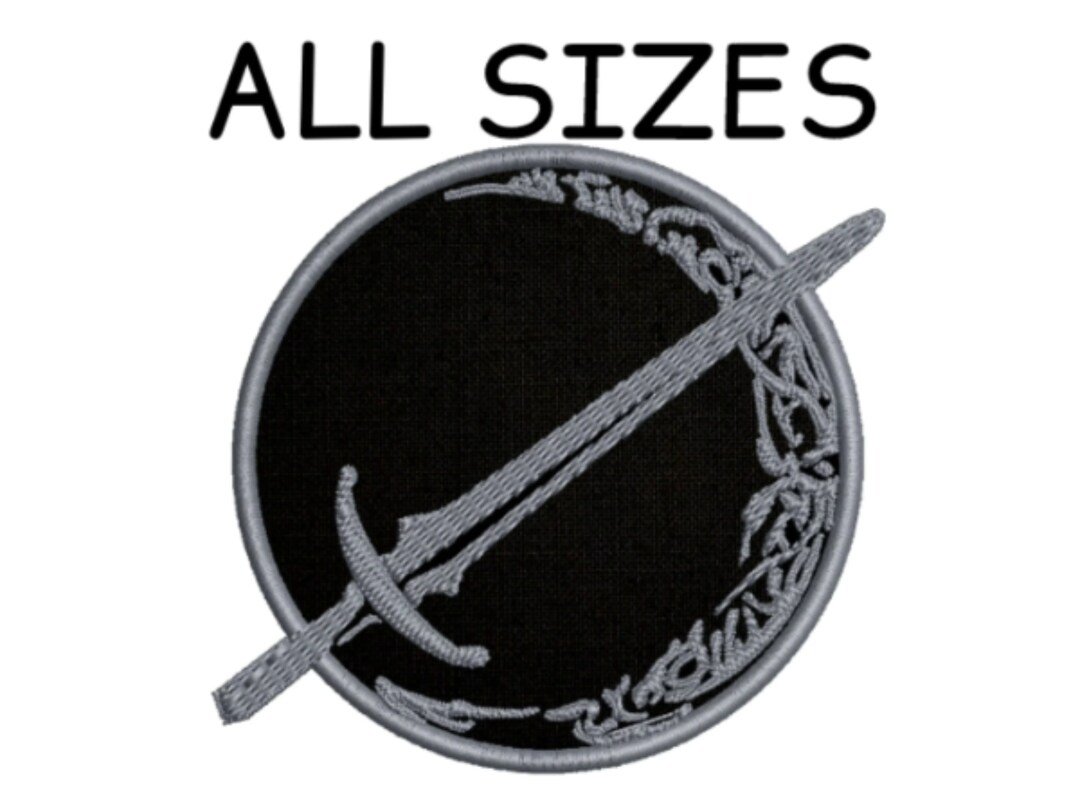 Sword & Sorcery Crest Patch Embroidered DIY Iron-on Custom - Etsy