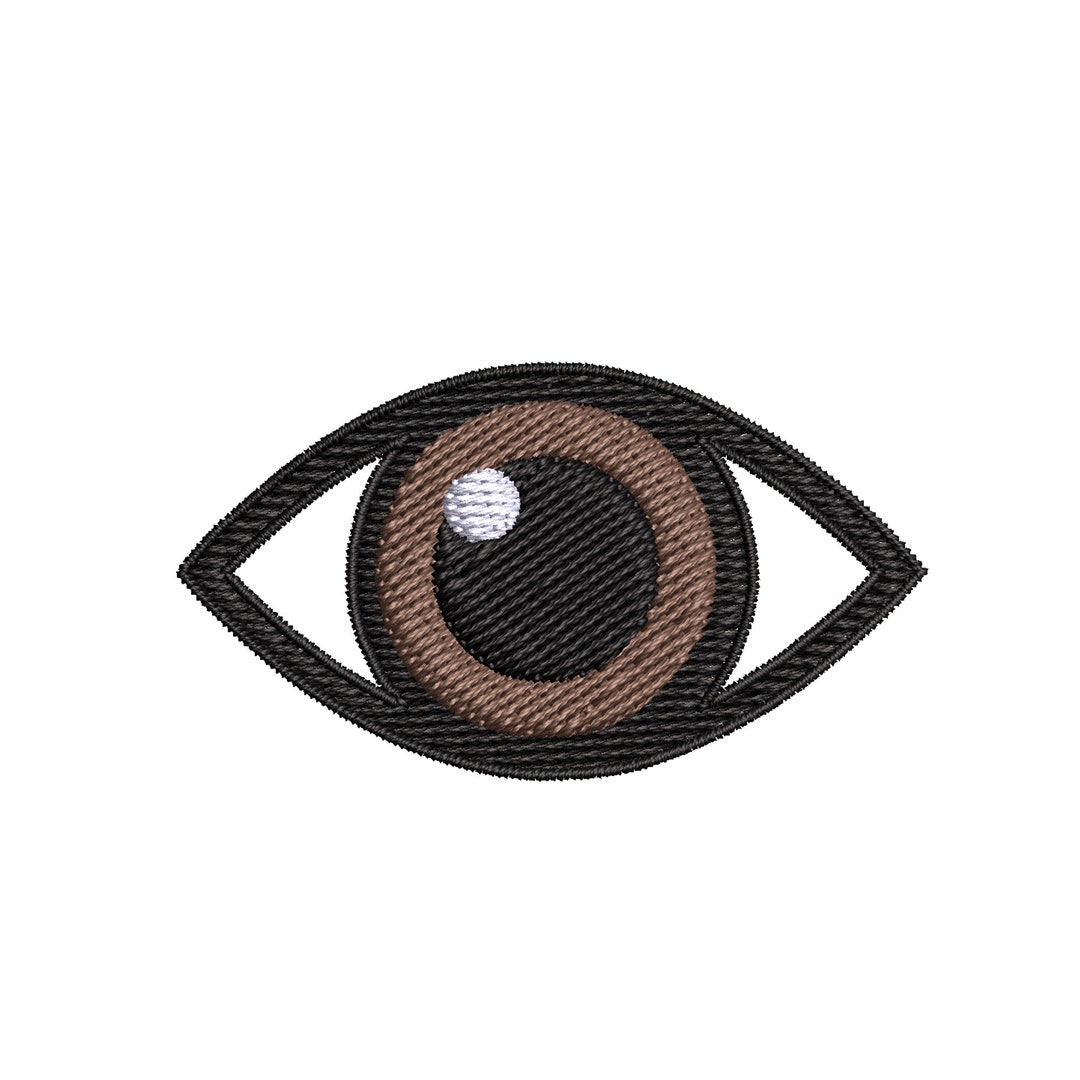 Eye Patch Eyeball Embroidered DIY Iron-on/sew-on Custom Applique ...