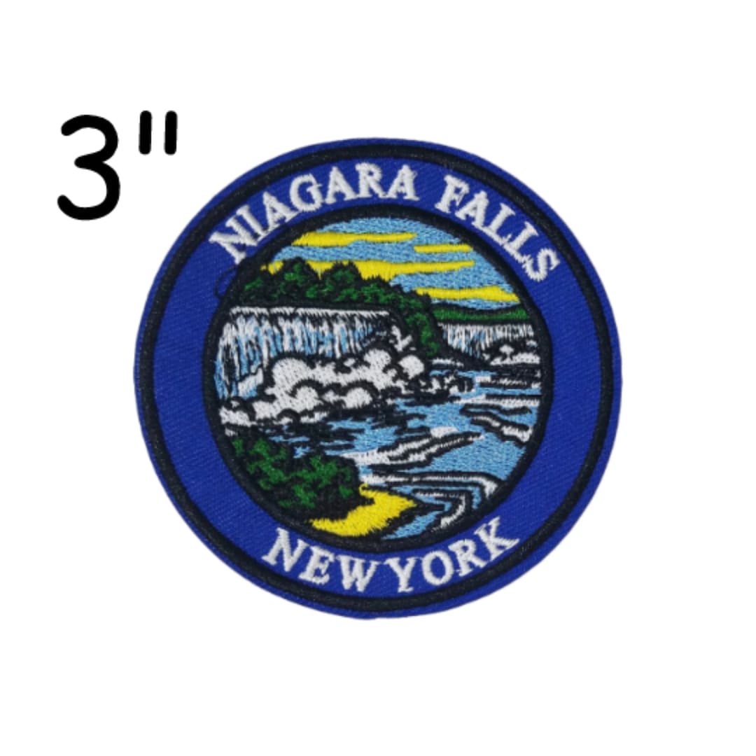 Niagara Falls Patch Embroidered Iron-on/sew-on Applique for Clothing ...