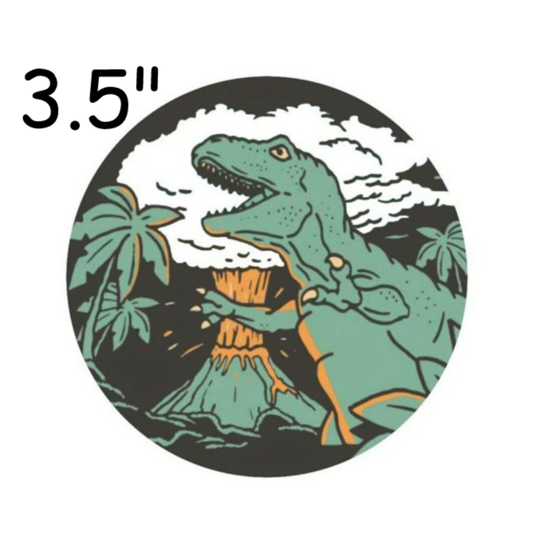 Dinosaur Decal Jurassic T-rex Logo Car Truck Window Bumper Graphic Die ...