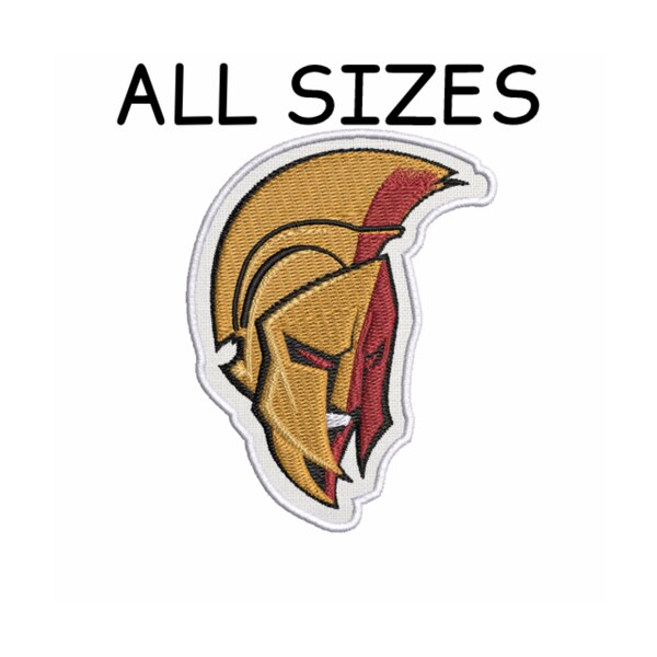 Spartan Helmet Patch - Etsy