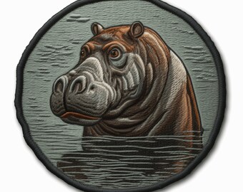 CF Hippo Overhead Morale Patch - Etsy
