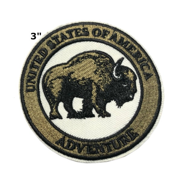 Buffalo Applique - Etsy