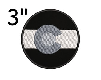 Colorado Personalized Badge Flag Embroidered Patch - Etsy