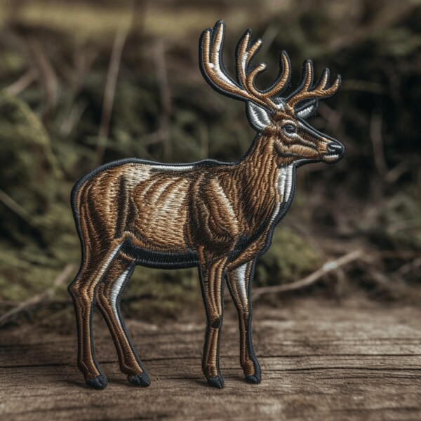 Hirsch aufnäher - Etsy.de
