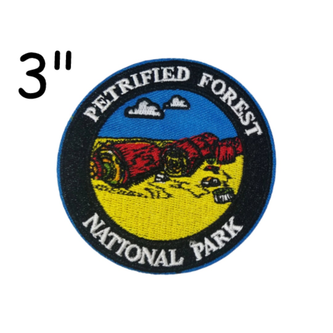 Petrified Forest National Park Patch Embroidered Iron-on - Etsy