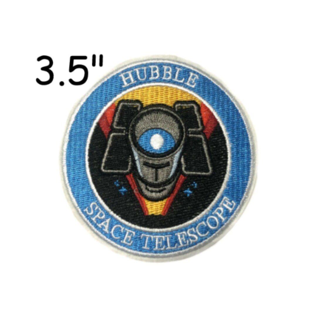Hubble Space Telescope Patch Embroidered DIY Iron-on Custom Applique ...