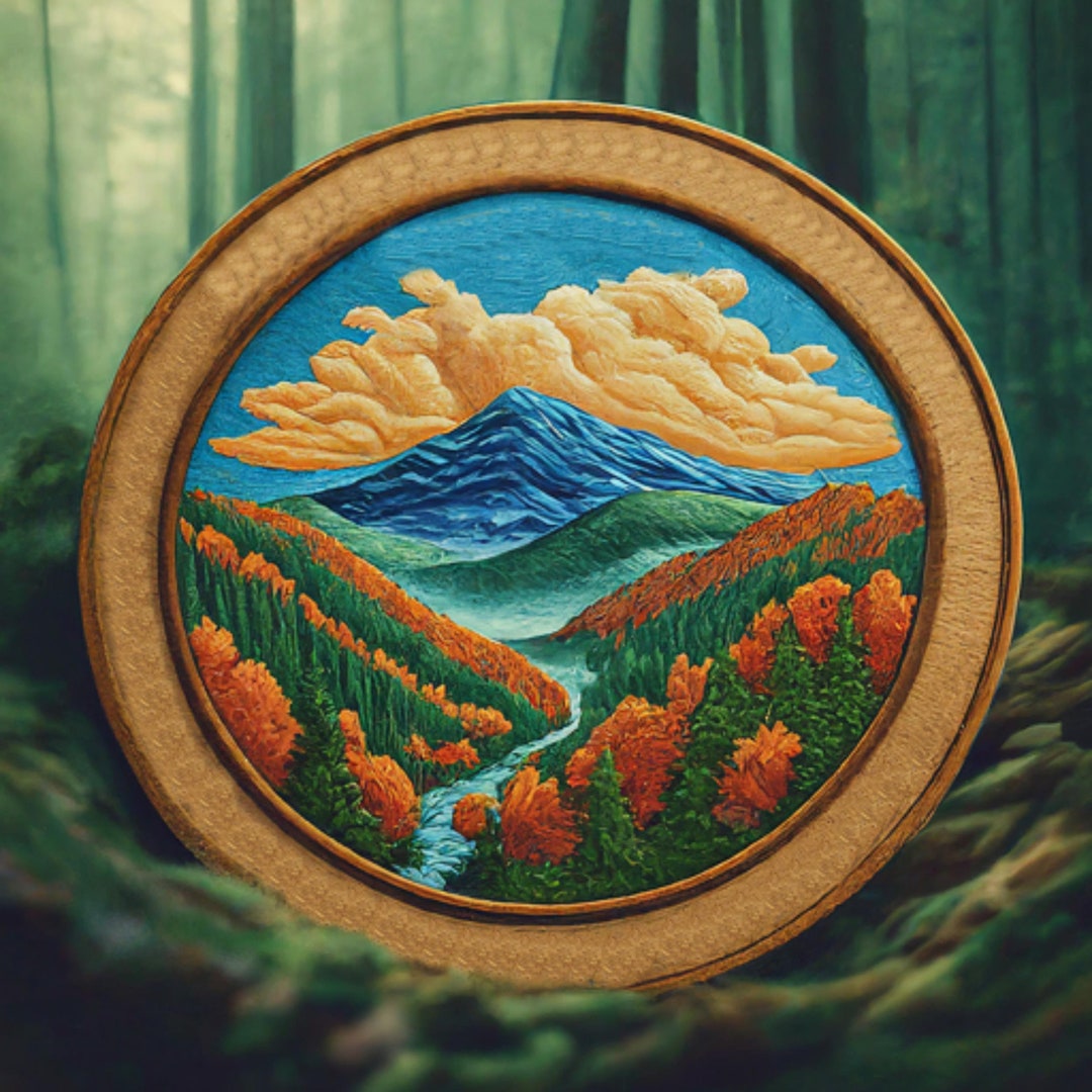 Great Smoky Mountains National Park Patch Iron-on/sew-on Applique for ...