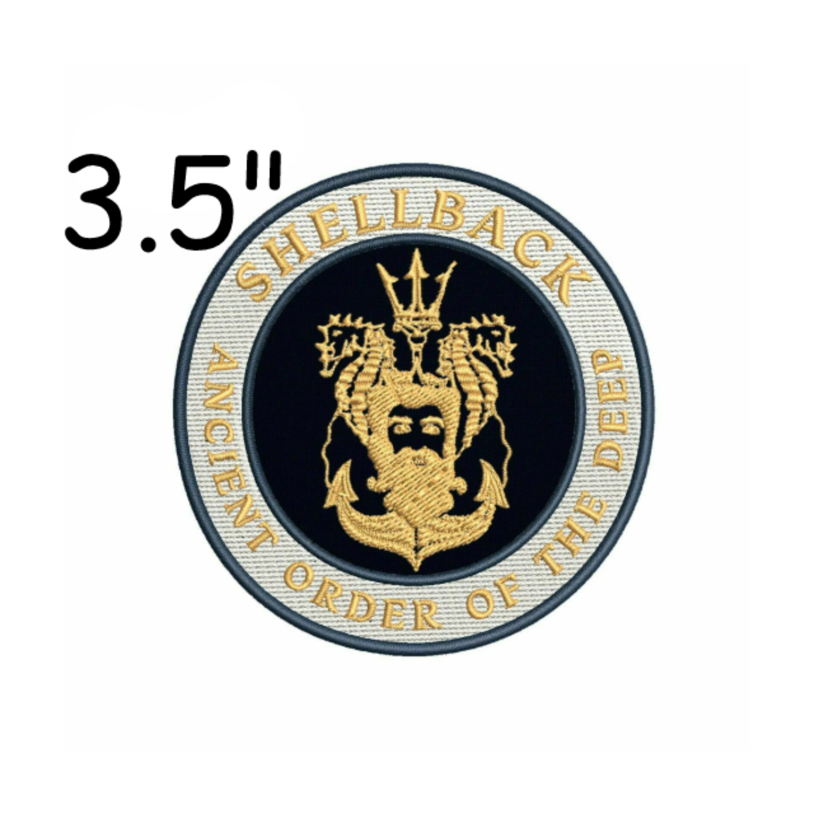 Shellback US NAVY Crossing of the Equator Patch Embroidered - Etsy