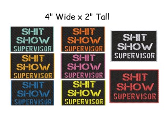 Supervisor Patch - Etsy