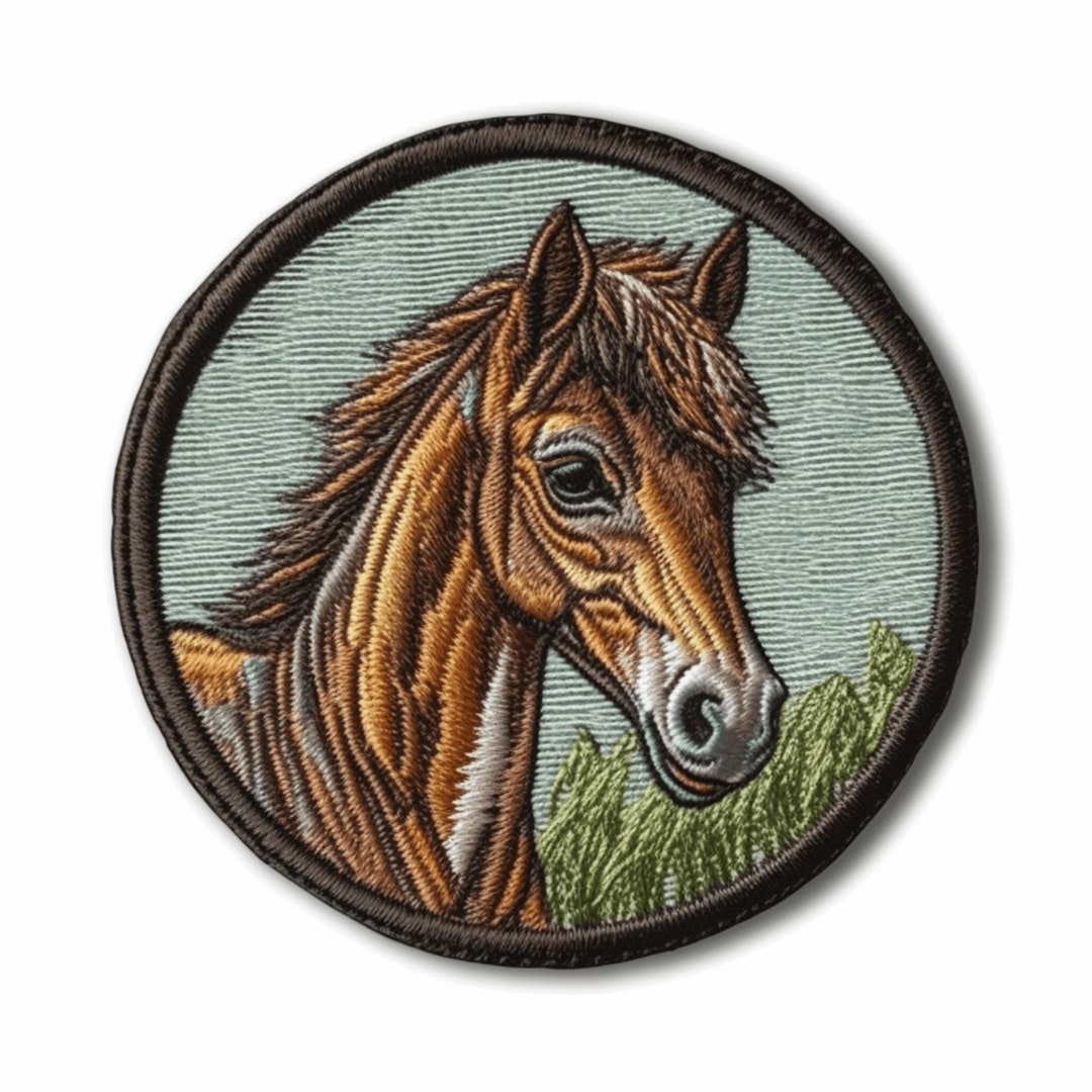 Horse Patch Iron-on/sew-on Applique for Clothing Jacket Vest Jeans ...