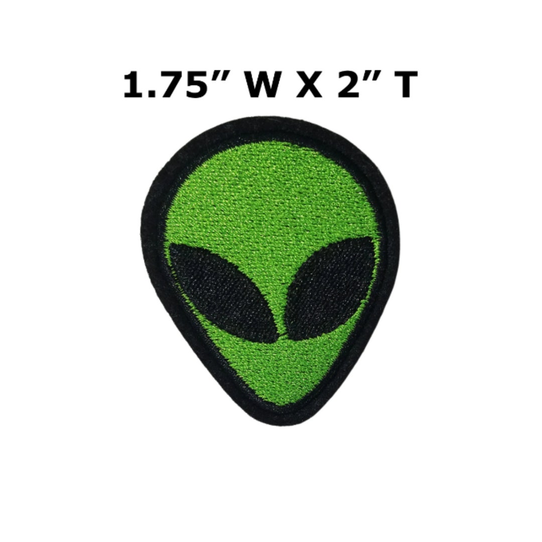 Alien Patch Green Alien Iron on Patch Patches for Backpacks - Etsy