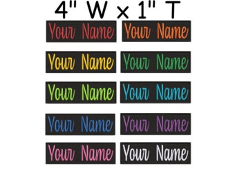 Custom Embroider Basketball Name Tag - Etsy