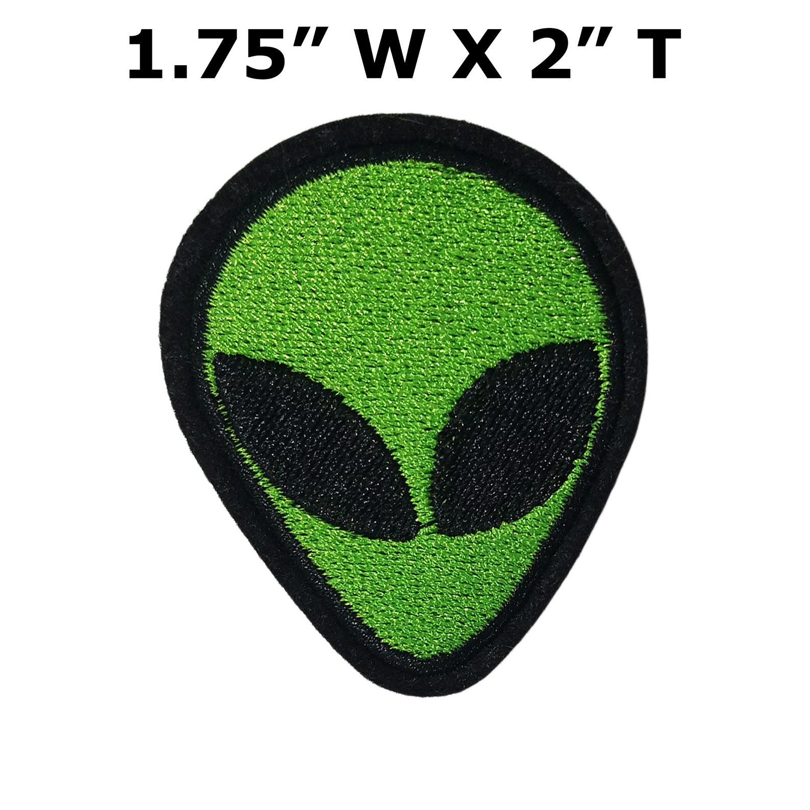 Alien patch Green alien iron on patch Patches for backpacks | Etsy
