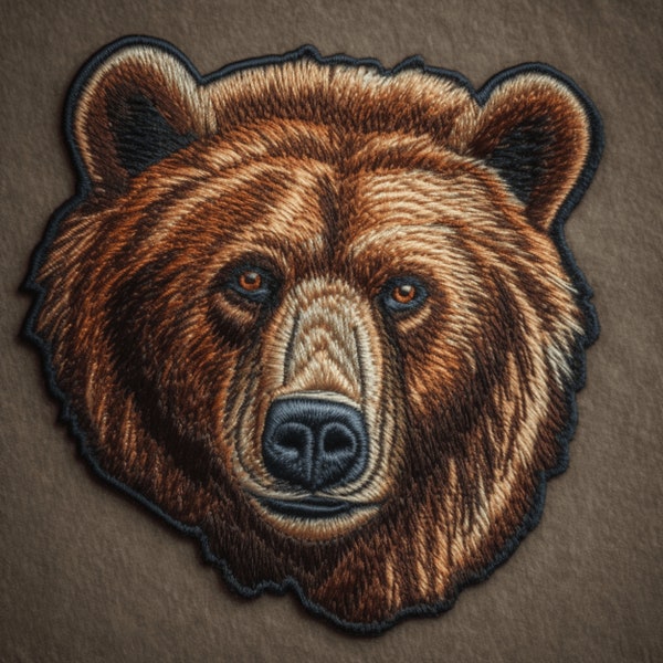 Bear Patch - Etsy