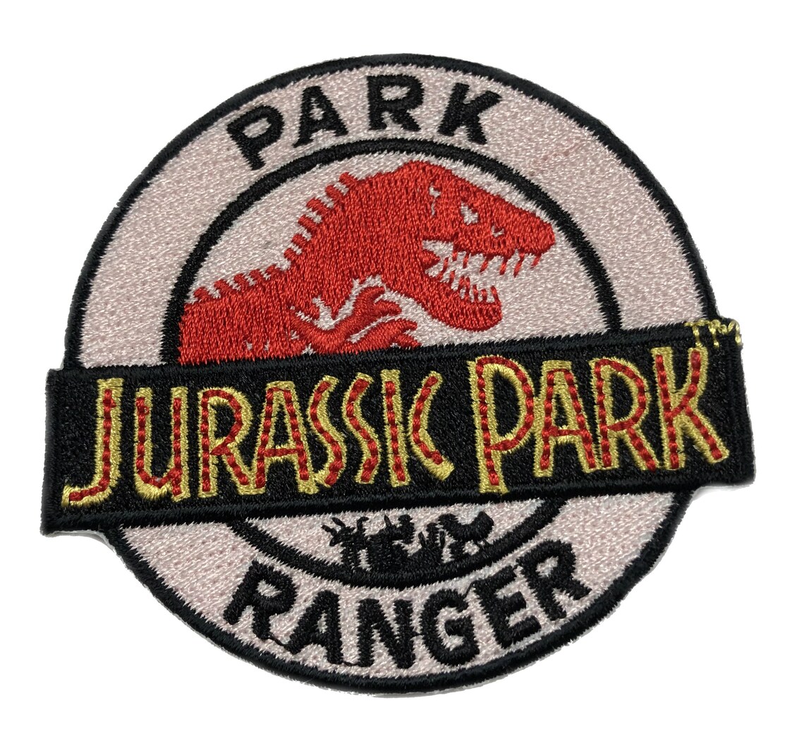 Jurassic Park Ranger Patch 3.5 Inch Embroidery Costume Badge | Etsy