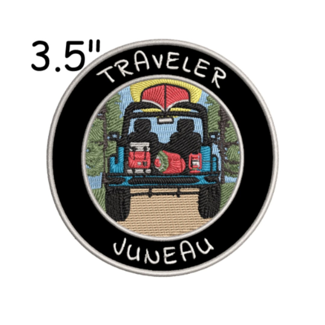 Juneau Alaska Patch Embroidered Iron-on/sew-on Applique for Clothing ...