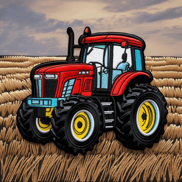 Red Tractor - Etsy