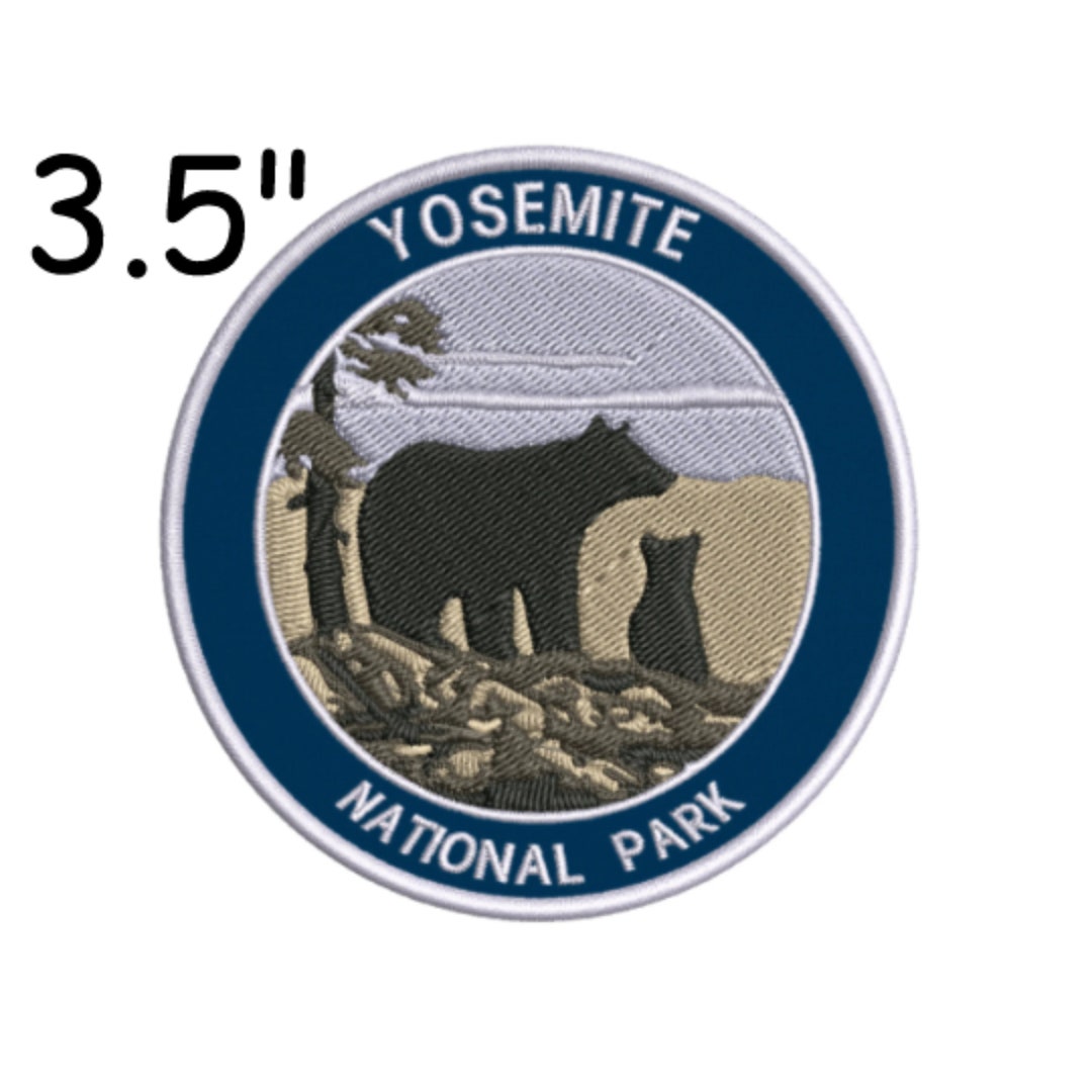 Yosemite National Park Patch Embroidered Iron-on/sew-on - Etsy