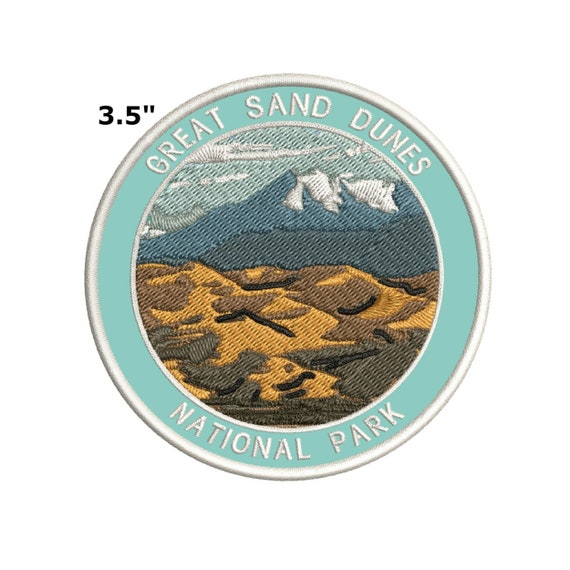Great Sand Dunes National Park Patch Embroidered DIY Iron-on - Etsy