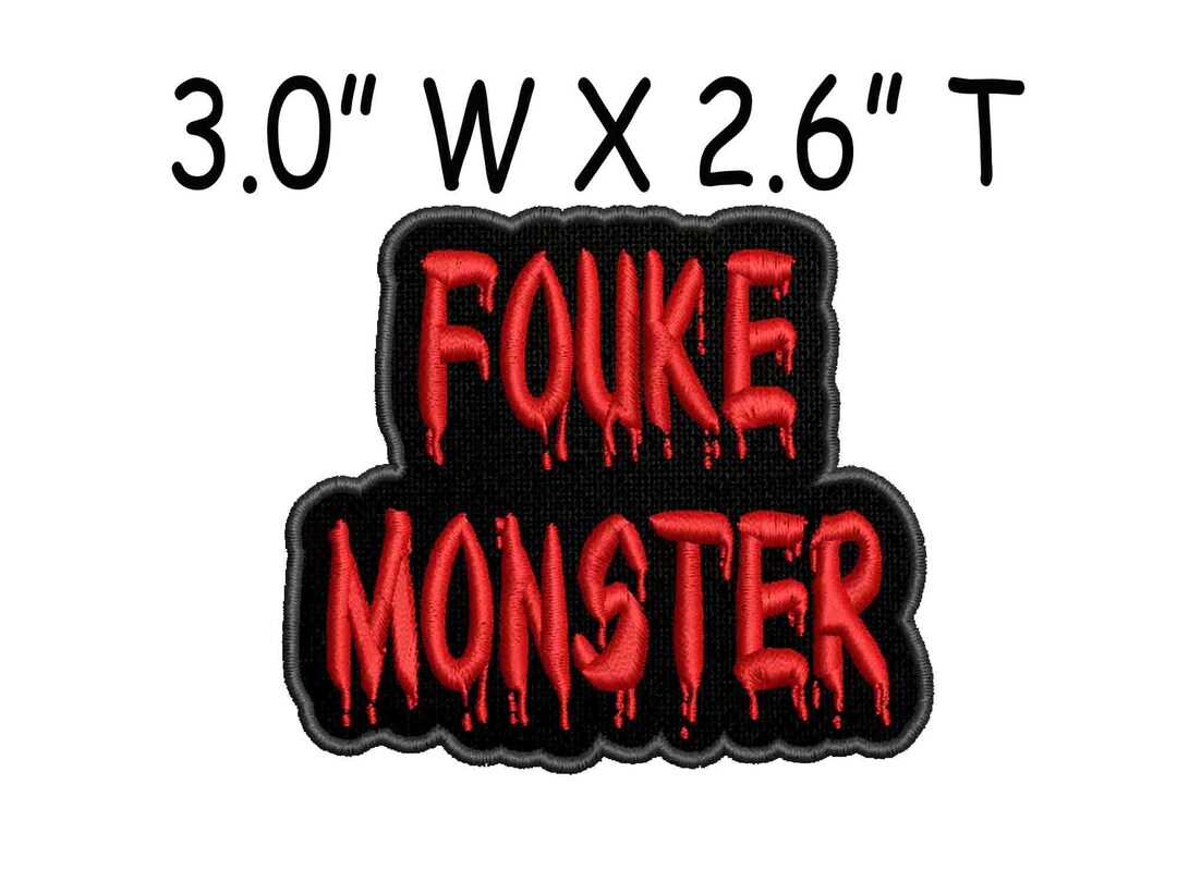 Fouke Monster Cryptid Patch Embroidered Iron-on/sew-on Applique for ...